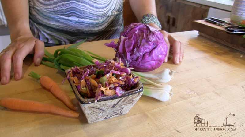 VIDEO: Healthy Boat Snacks: The Three-Day Cabbage Slaw