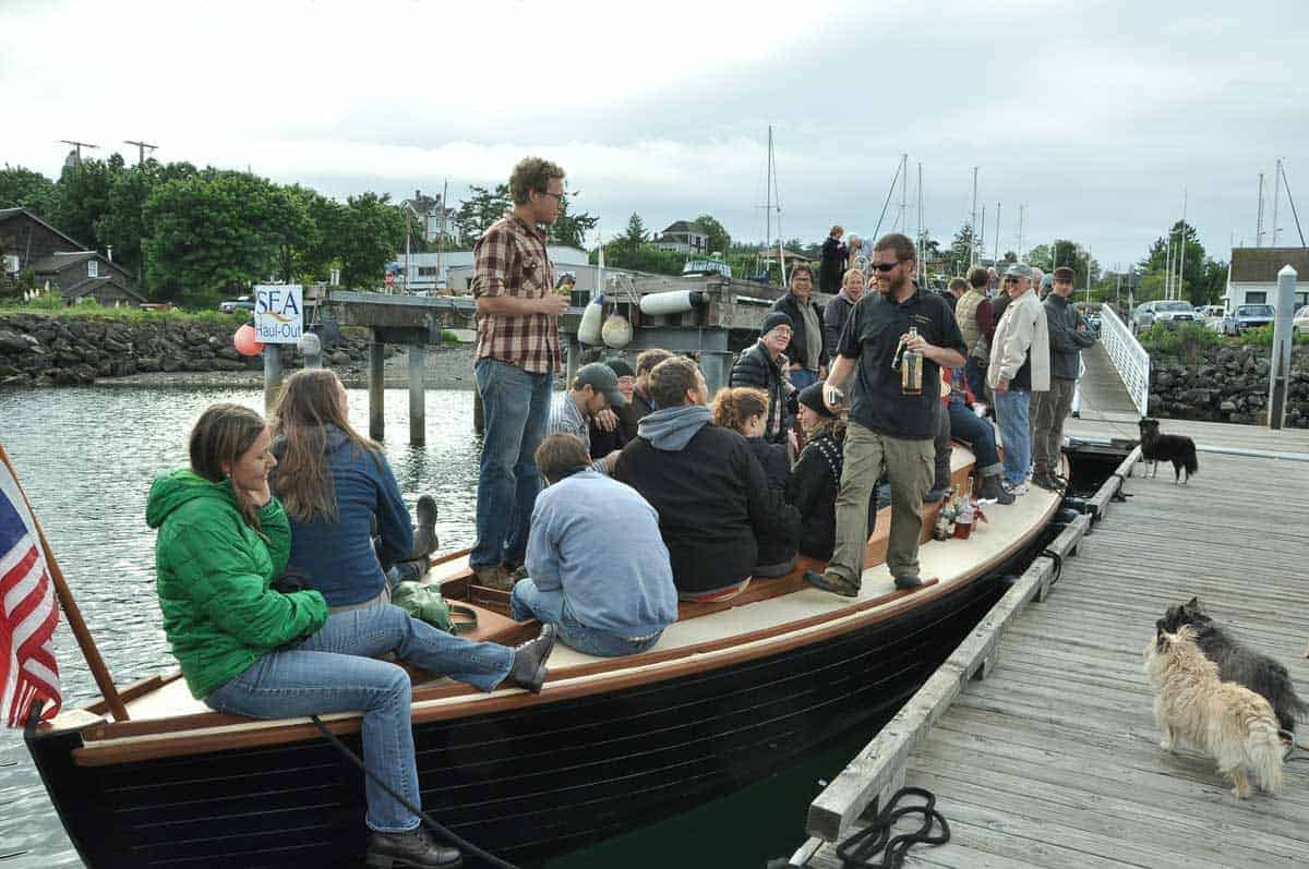 Restoring Wooden Racing Sailboat SPARKLE | Off Center Harbor
