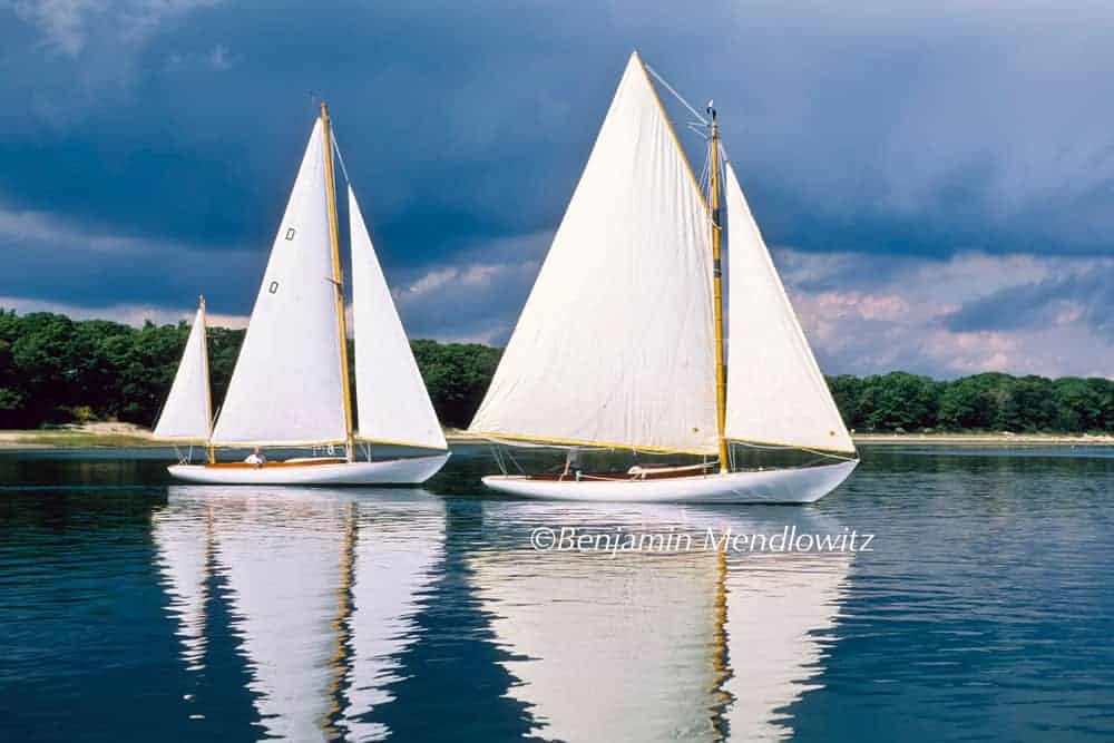 Two Buzzards Bay 25 sailboats Ben Mendlowitz - OffCenterHarbor.com